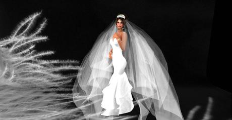 Second Life Marketplace - long wedding veil