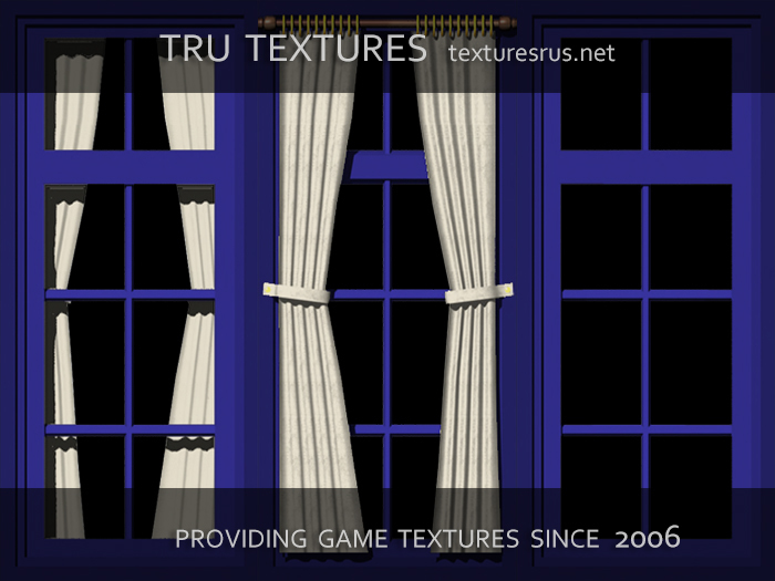 Second Life Marketplace - 23875: 9 x Interior & Exterior Blue Greek ...
