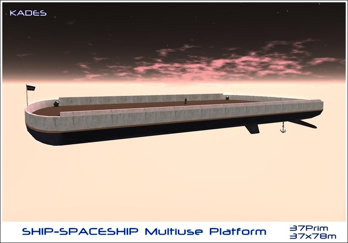 Second Life Marketplace - Ship - Spaceship - Skystage