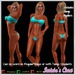 Second Life Marketplace - Christ Bikini Teal :Sasheba's Closet: