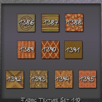 Second Life Marketplace - SZ - Seamless Fabric Textures Set 110