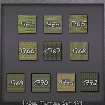Second Life Marketplace - SZ - Seamless Fabric Textures Set 149