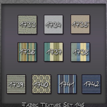 Second Life Marketplace - SZ - Seamless Fabric Textures Set 146
