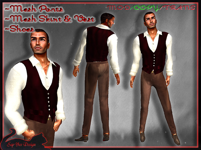 Second Life Marketplace - *SY* Country Mesh outfit for Gantelmant DeMo ...