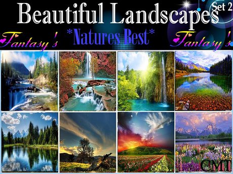 Second Life Marketplace - Beautiful Landscaping *Set 2 (Natures Best 8 ...