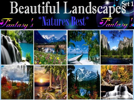 Second Life Marketplace - Beautiful Landscaping *Set 1 ~ Natures Best 8 ...