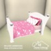 Second Life Marketplace - tdh&t^Bed^White & Pink Floral