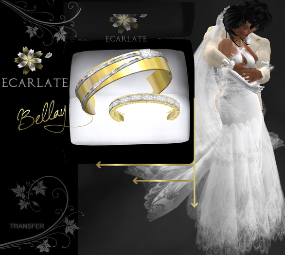 Second Life Marketplace - Alliance Women/Men - Gold - Bellay