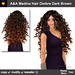 Second Life Marketplace - A&A Medina Hair Ombre Dark Brown (Special ...