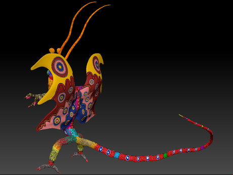 Second Life Marketplace - Alebrije Axochitl with Pinky Wings