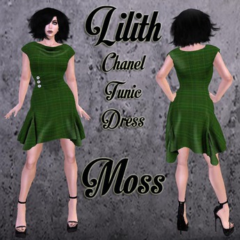 Second Life Marketplace - Lilith Tunic Dress DEMO