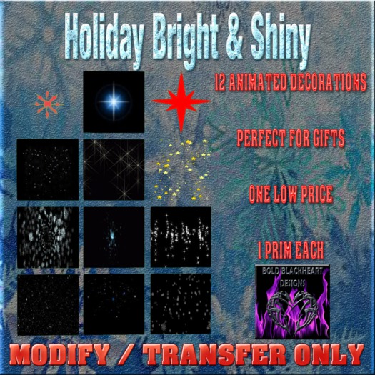 Second Life Marketplace - BBD - Holiday Bright & Shiny (Animated ...