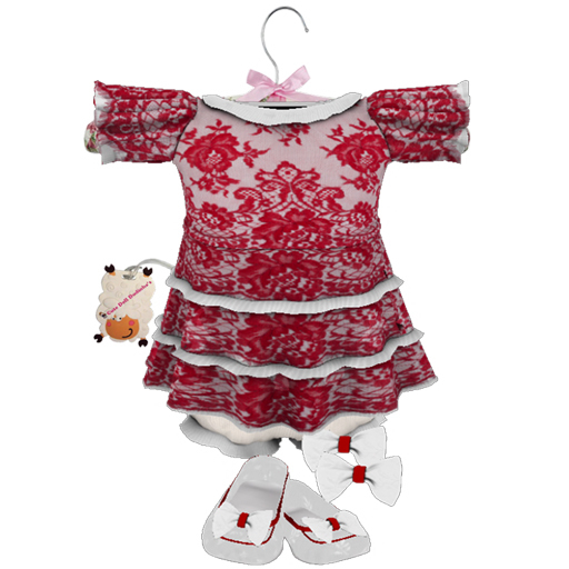 Second Life Marketplace - CDD-Dress/ income/ncome red -Set TOT BABY