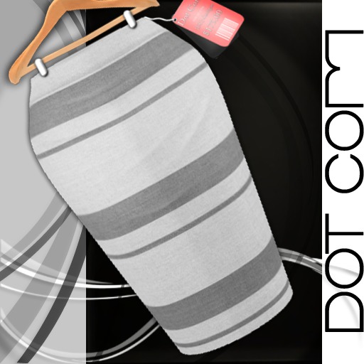 Second Life Marketplace - {DC} Soho Skirt White