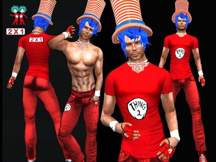 Second Life Marketplace - CLASSIC AVATAR-THING MALE N 2 (2X1)