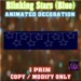 Second Life Marketplace - BBD - Blinking Stars (Blue) (Animated ...