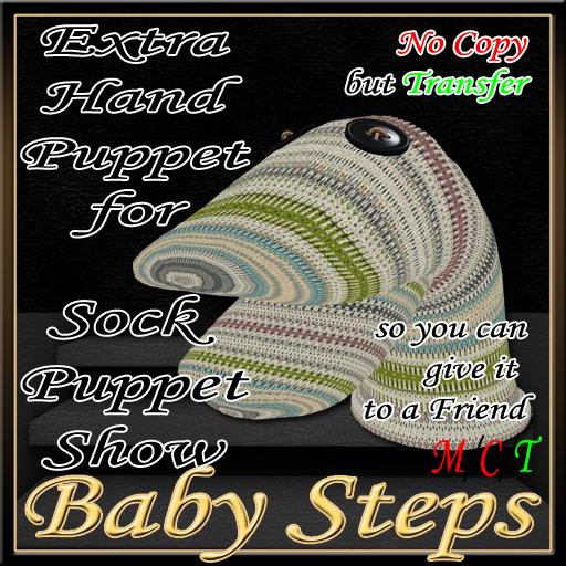 Second Life Marketplace - [for Zooby Babies ONLY] Baby Steps Hand ...