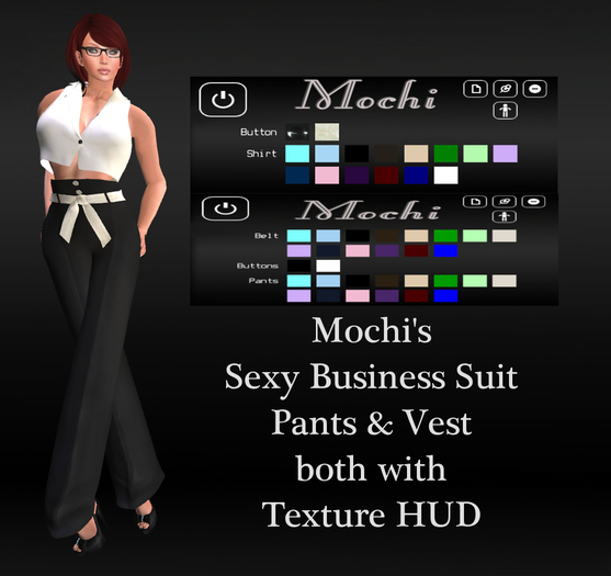 Second Life Marketplace - Mochi - Sexy Business Suit - DEMO