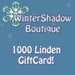 Second Life Marketplace - +WSB+ 1000 linden giftcard (Boxed)