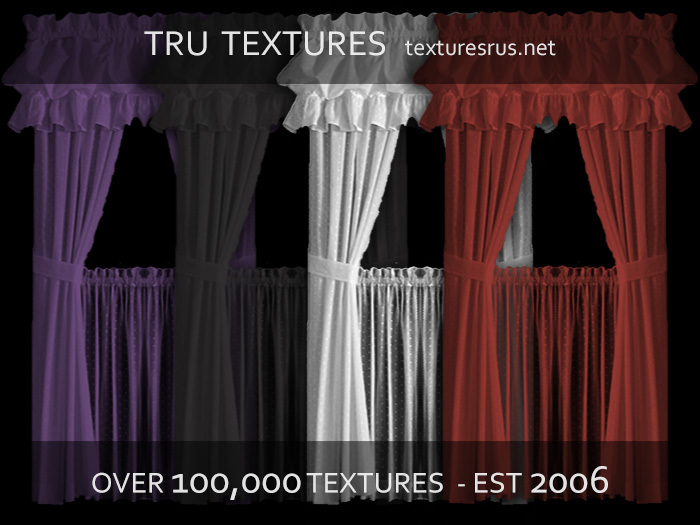 Second Life Marketplace - 11767: April 07 - 10 x Lace Swags & Drape ...