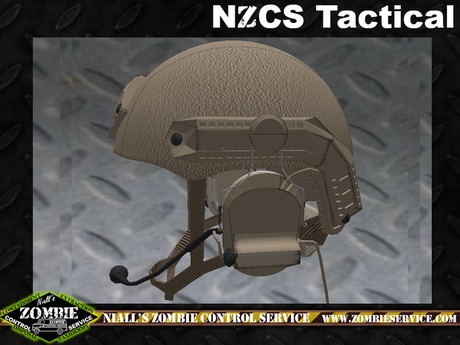 Second Life Marketplace - FAST Helmet - Tan - NZCS Tactical (Boxed)