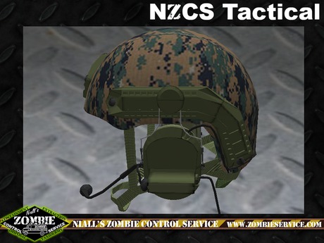 Second Life Marketplace - FAST Helmet - MarPat - NZCS Tactical (Boxed)