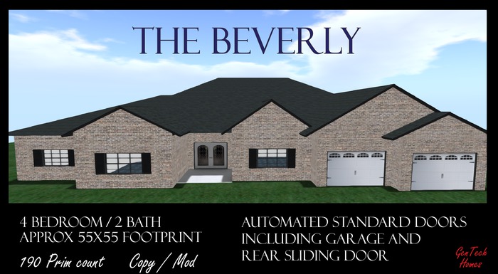 Second Life Marketplace - The Beverly 4 Bedroom Home