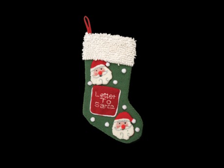 Second Life Marketplace - "Letter to Santa" Stocking by Sej (green)