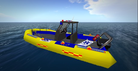 Second Life Marketplace - Atlantis 32 RIB USCG Powerboat