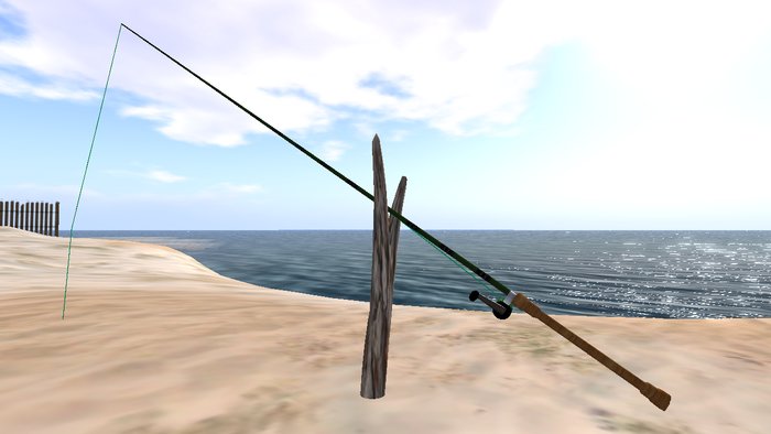 Second Life Marketplace - Angel / Fishing Rod ( Dekoration )