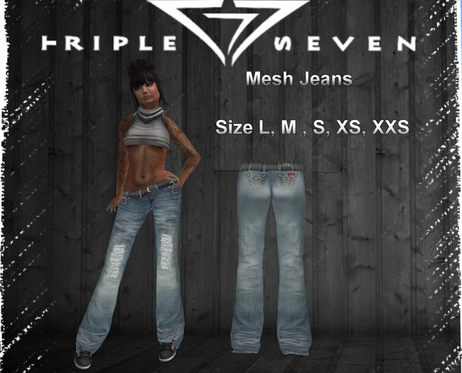 Second Life Marketplace - Mesh jeans
