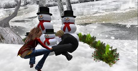 Second Life Marketplace - WoW Animated Snowmen & Falling Snow!