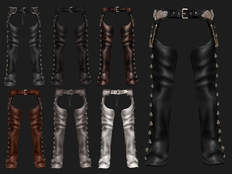 Second Life Marketplace - * GUARDED CROSS/Men’s-Wear * GC Chaps *DEMO*