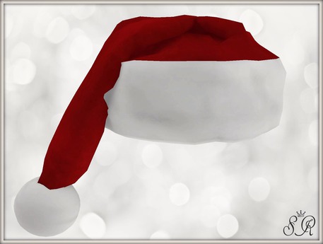 Second Life Marketplace - ~SR~ Mesh Santa's Hat (Updated)