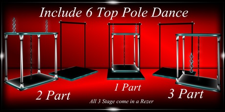 Second Life Marketplace - * NEW * Dancer / Host Place wih Pole ...