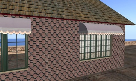 Second Life Marketplace - High Res Window Awning Sun Shade with Full ...