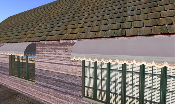 Second Life Marketplace - High Res Window Awning Sun Shade with Full ...
