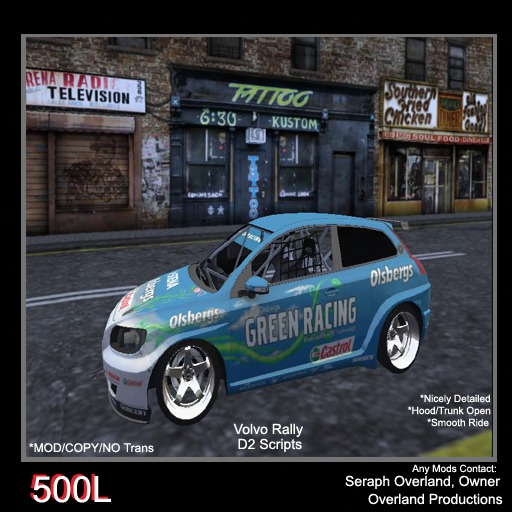 Second Life Marketplace - (OP) D2 Volvo Rally