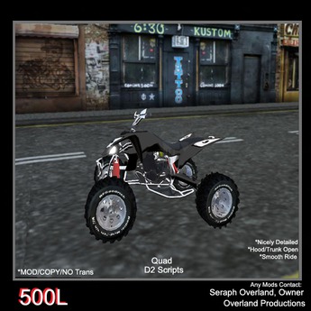 Second Life Marketplace - (OP) D2 Quad