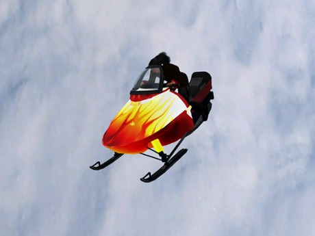 Second Life Marketplace - Dragon Fire Snowmobile (Mesh)