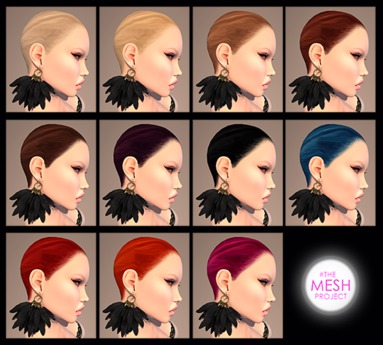 Second Life Marketplace - A.K BS Basic Hairbase - For TMP Head - Women