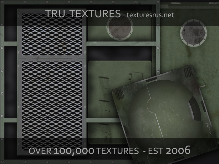 Second Life Marketplace - 27589: 15 x Metal Bunker Game Textures by ...