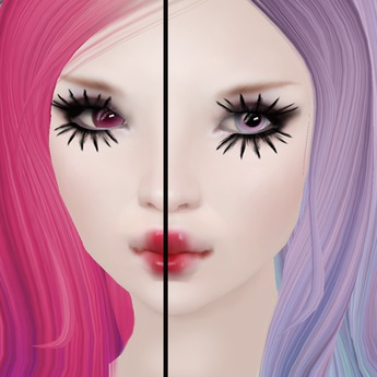 Second Life Marketplace - WILDHEART. Dollfie Eyes Template Kit [PSD]