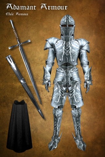 Second Life Marketplace - Avalon Knight - Adamant Armour (male)