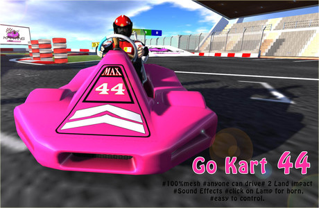 Second Life Marketplace - Go Kart 44 only 2 prims