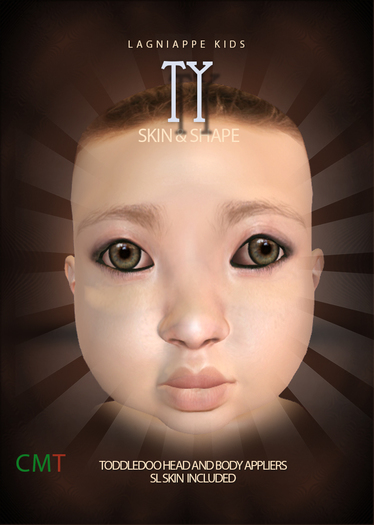 Second Life Marketplace - (lagniappeKids) Ty Boy Skin and Shape HUD