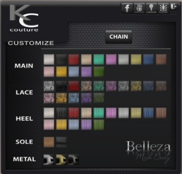 Second Life Marketplace - *DEMO* .:KC:. ANDRINA for Belleza / FATPACK ...