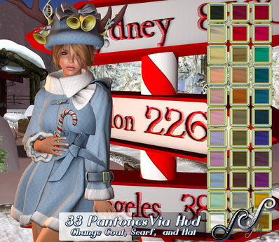 Second Life Marketplace - Sky - TwinkleBaubles Coat & Hat