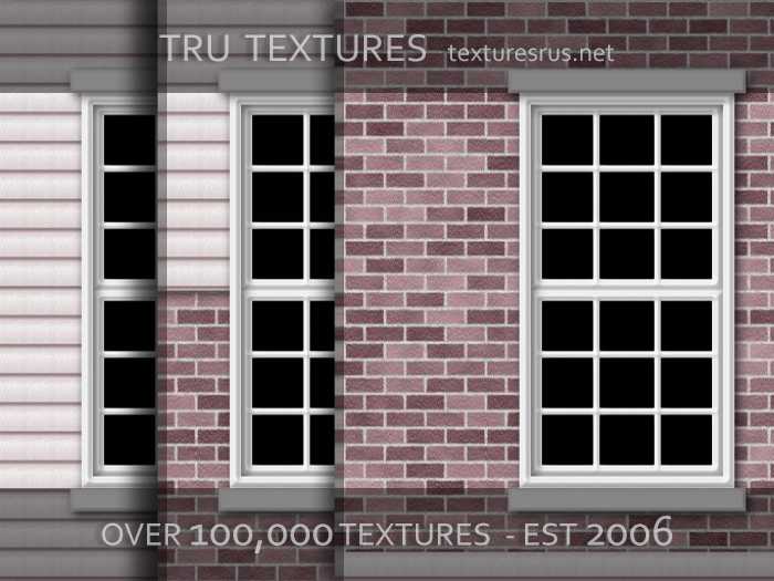 Second Life Marketplace - 11629: 25 x Seamless Exterior Walls With ...