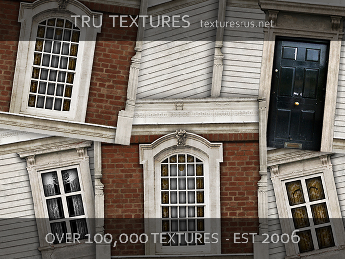 Second Life Marketplace - 30 x Seamless Exterior American Victorian ...